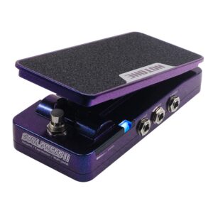 hotone wah active volume passive expression guitar effects pedal switchable soul press ii 4 in 1 with visible guitar effects pedal