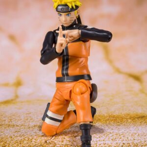 TAMASHII NATIONS - Naruto Shippuden - Naruto Uzumaki [Best Selection] (New Package Ver.), Bandai Spirits S.H.Figuarts Action Figure