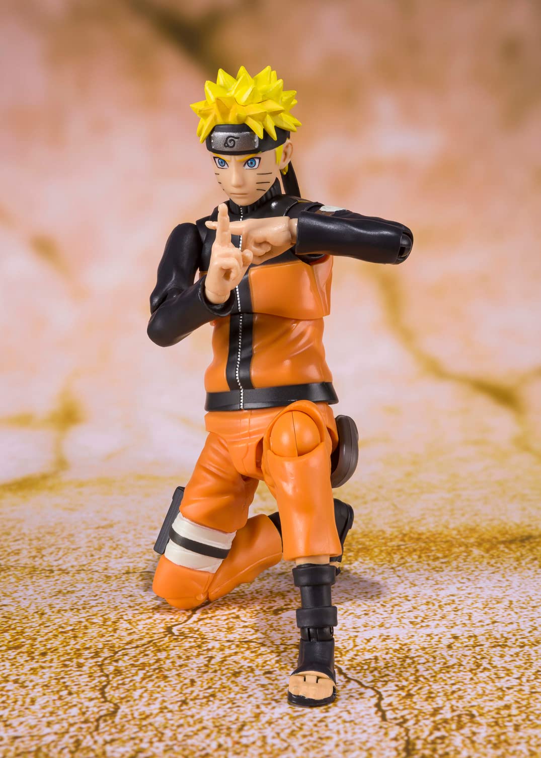 TAMASHII NATIONS - Naruto Shippuden - Naruto Uzumaki [Best Selection] (New Package Ver.), Bandai Spirits S.H.Figuarts Action Figure