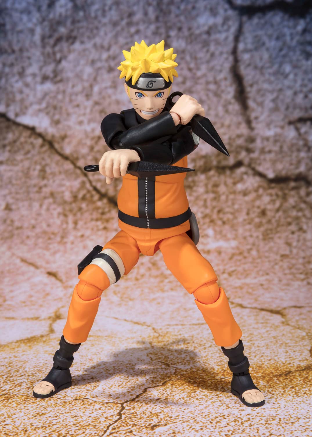 TAMASHII NATIONS - Naruto Shippuden - Naruto Uzumaki [Best Selection] (New Package Ver.), Bandai Spirits S.H.Figuarts Action Figure