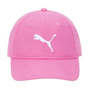 puma kids' youth adjustable cap, pink, one size