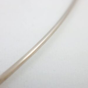 28 Gauge 14K Solid White Gold Wire Dead Soft Round 1 Foot by CRAFT WIRE