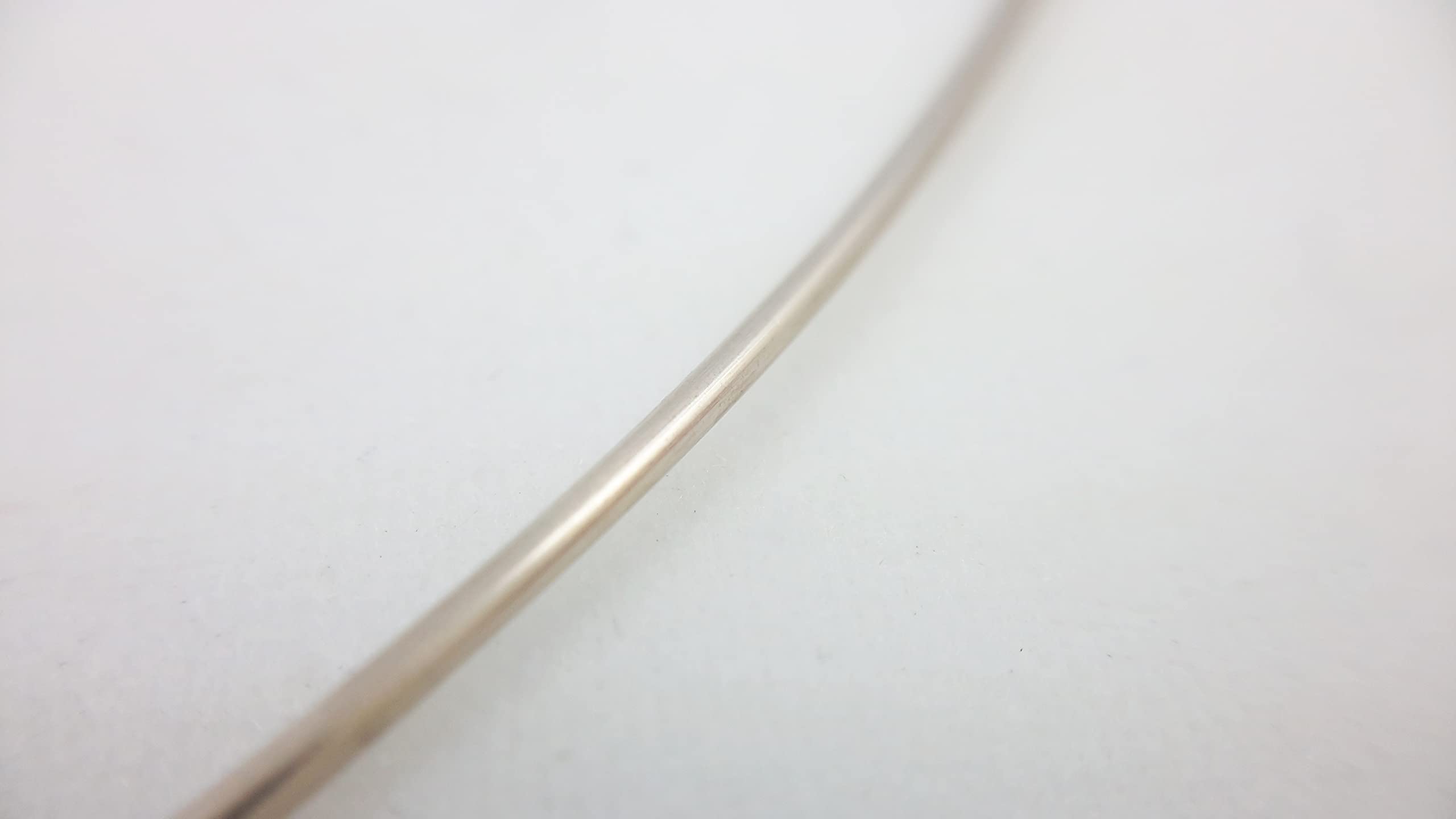 28 Gauge 14K Solid White Gold Wire Dead Soft Round 1 Foot by CRAFT WIRE