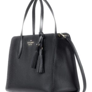 Kate Spade New York Rowe Medium Top Zip Satchel Crossbody Bag Black