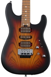 charvel guthrie govan signature mj san dimas sd24 cm hsh electric guitar - 3-tone sunburst