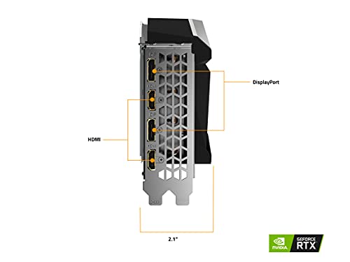 GIGABYTE GeForce RTX 3070 Ti Gaming OC 8G Graphics Card, WINDFORCE 3X Cooling System, 8GB 256-bit GDDR6X, GV-N307TGAMING OC-8GD Video Card