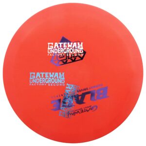 gateway disc sports factory second hyper-diamond blade fairway driver golf disc [colors and hot stamps will vary] - 173-176g