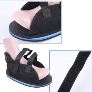 Open Toe Cast Shoes Foot Fracture Support Light Surgical Foot Protection Cast Boot Postoperative Recovery Walking Gypsum Shoe Medical Walking Shoe Foot Injuries Stable Ankle Joints Surgical Fixed Shoe