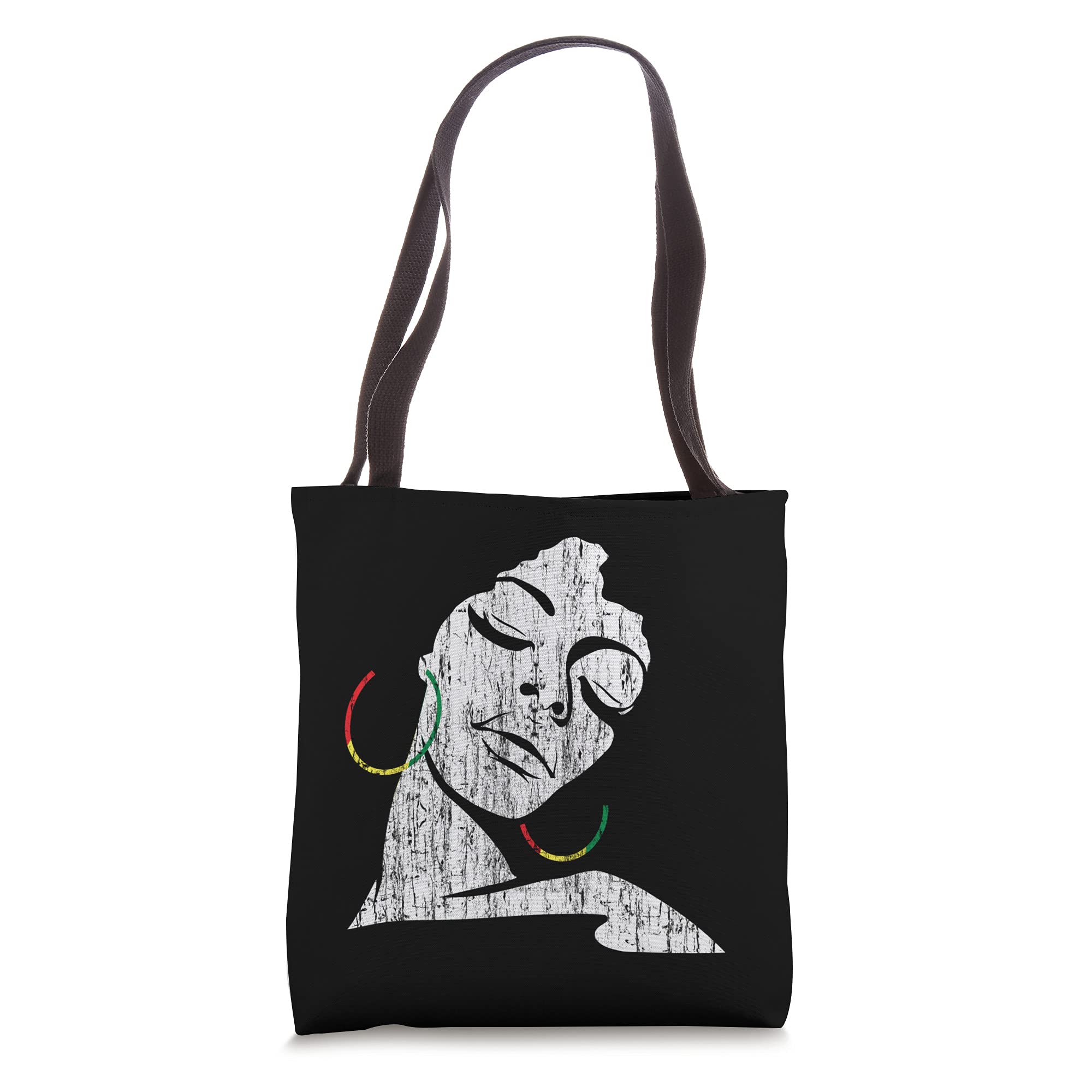 Beautiful African American Woman Tote Bag