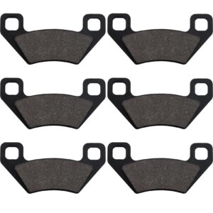 sollon front and rear brake pads for arctic cat 250 300 350 366 400 450 500 550 570 650 700 1000 prowler 400 450 500 570 700 1000 alterra mud pro prowler wildcat trail 2004-2020