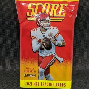 NFL 2021 Score Football Trading Card CELLO Box [12 Packs] (Pre-Order ships July)