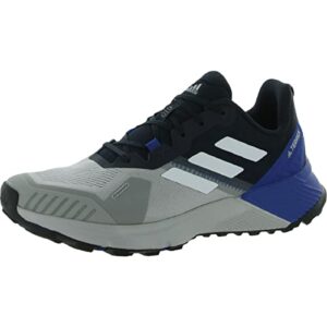 adidas terrex soulstride hiking shoes grey two/ftwr white/legend ink 12 d (m)