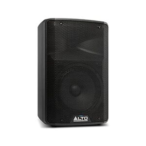 alto professional tx308 – 350w powered dj speakers, pa system with 8" woofer for mobile dj and musicians, small venues, ceremonies and sports events