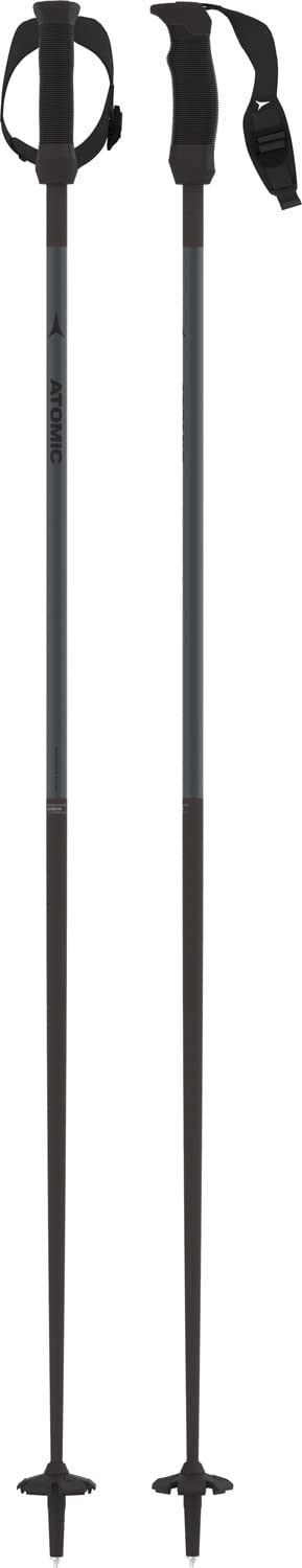 Atomic AMT Carbon Sqs Ski Poles Sz 115cm (46in) Black/Anthrazit