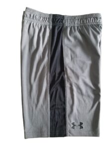 under armour boys' ua velocity shorts (graphite/black 040, medium)