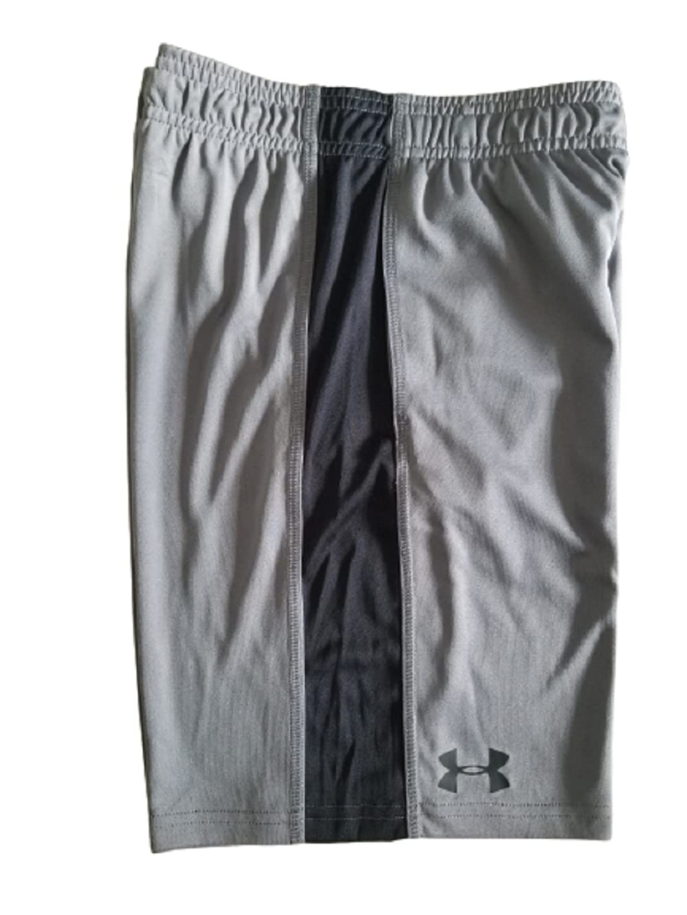 Under Armour Boys' UA Velocity Shorts (Graphite/Black 040, Medium)