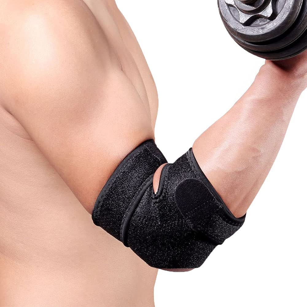 NC Elbow Brace for Men Tendonitis Elbow Adjustable Elbow Splint Compression Sleeve Cubital Tunnel Syndrome,Tendonitis,Arthritis Pain Relief Sports Injury