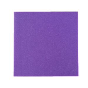 KTOESHEO 24 Pack Acoustic Panels,2" x 12" x 12"Sound Proof Foam Panels for Wall,Fireproof Absorbing Noise Cancelling Panels,to Absorb Noise and Eliminate Echoes. (12 purple+12 black)