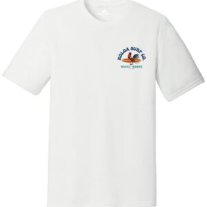 Koloa Surf Company Men's Cocky Surfer Logo Lightweight Triblend Tee-2XL-White/c