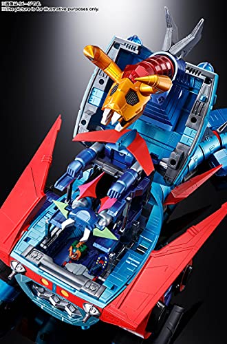 TAMASHII NATIONS - Legend of Daiku-Maryu - GX-100 Gaiking & Daiku Maryu, Bandai Spirits Soul of Chogokin Die-Cast Metal Collectible