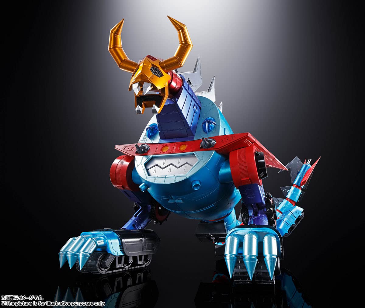 TAMASHII NATIONS - Legend of Daiku-Maryu - GX-100 Gaiking & Daiku Maryu, Bandai Spirits Soul of Chogokin Die-Cast Metal Collectible