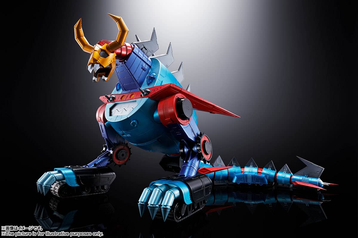 TAMASHII NATIONS - Legend of Daiku-Maryu - GX-100 Gaiking & Daiku Maryu, Bandai Spirits Soul of Chogokin Die-Cast Metal Collectible