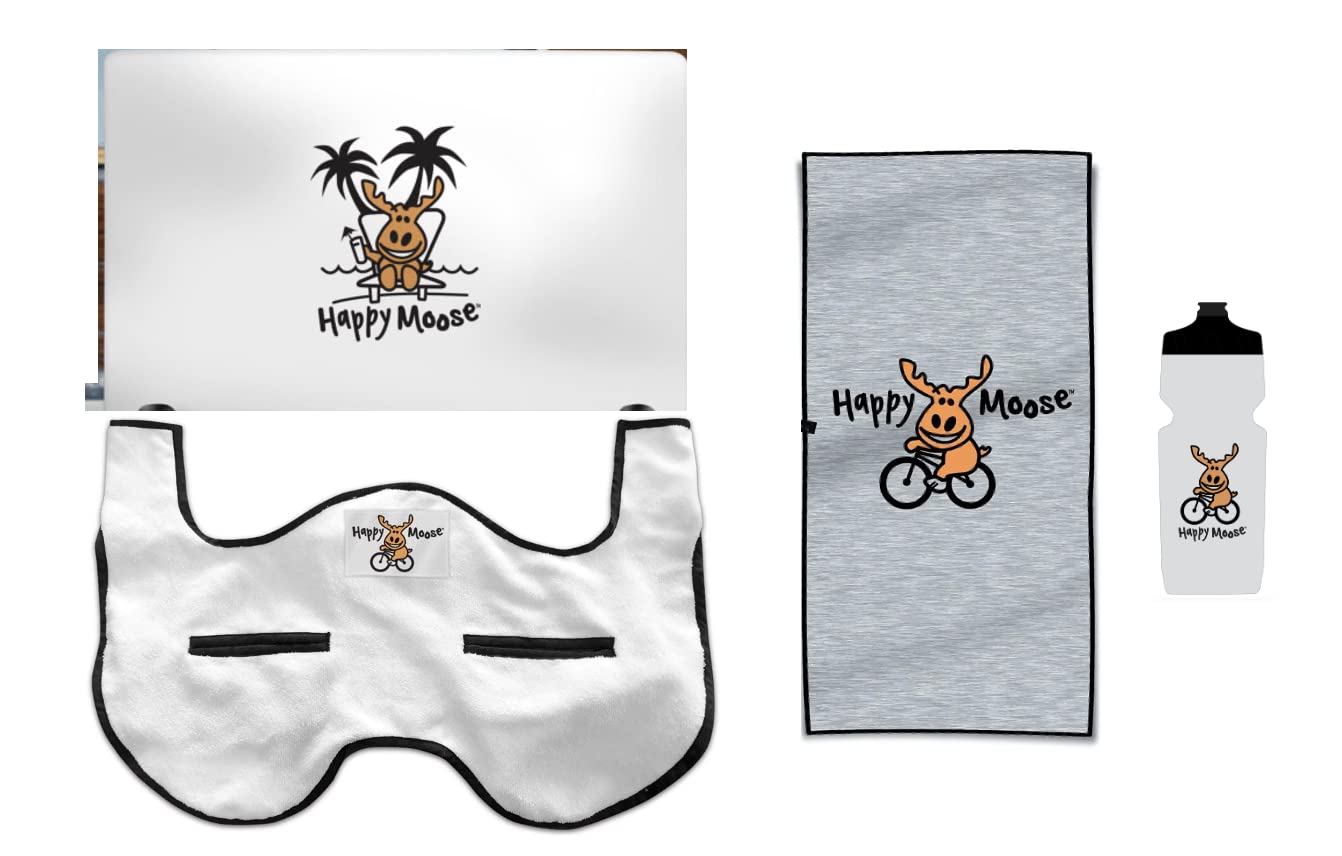 Happy Moose Accessory Set for Original Peloton Bike (Black Trim)