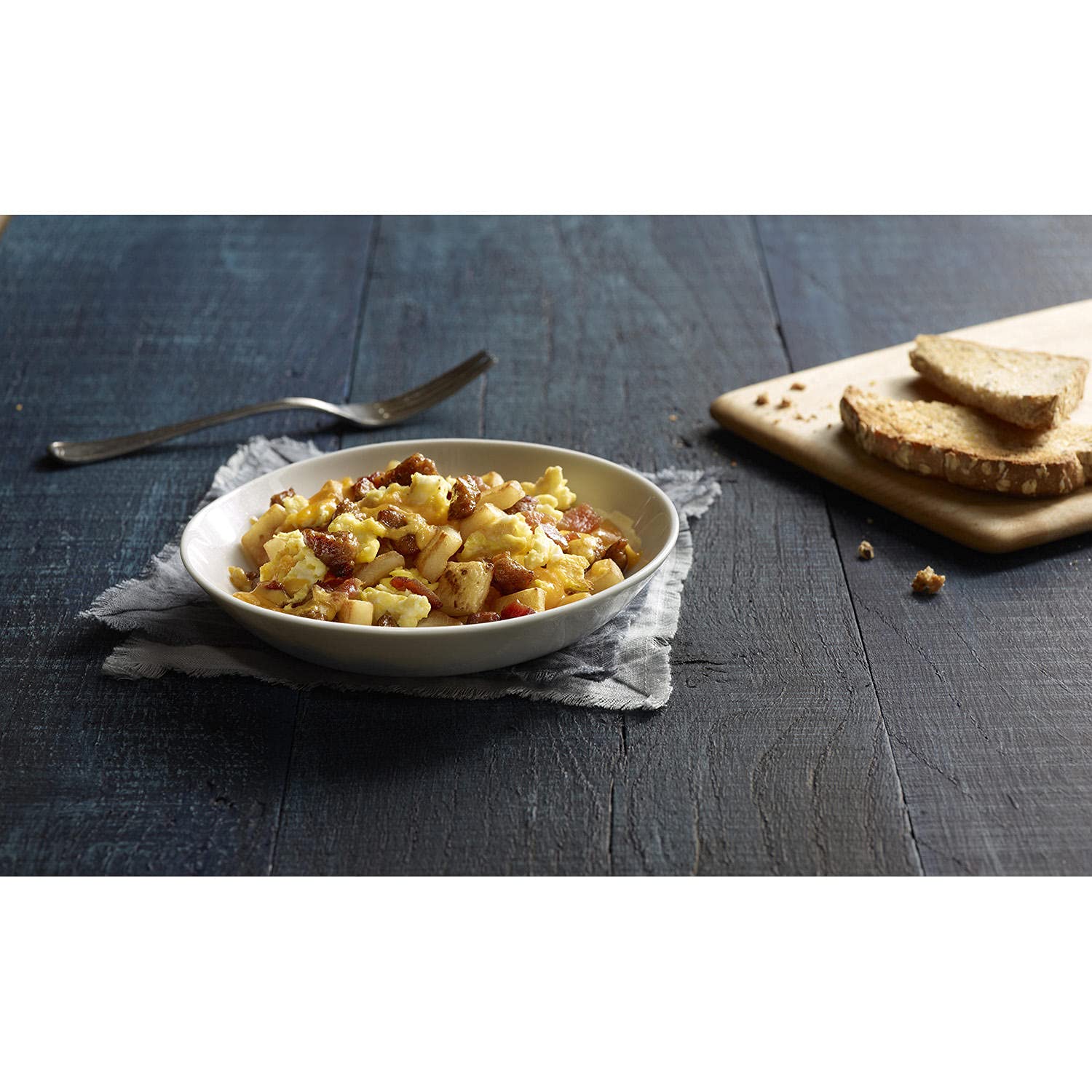 Gourmet Kitchn Jimmy Dean Meat Lovers Breakfast Bowls - 3 Boxes (8 Bowls Each, 24 Bowls Total) - Potatoes, Sausage, Eggs, Cheddar Cheese and Bacon - Frozen Meal