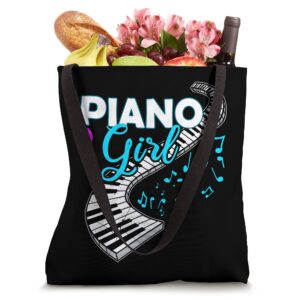 Piano Musical Instruments Pianist Keyboard Tote Bag