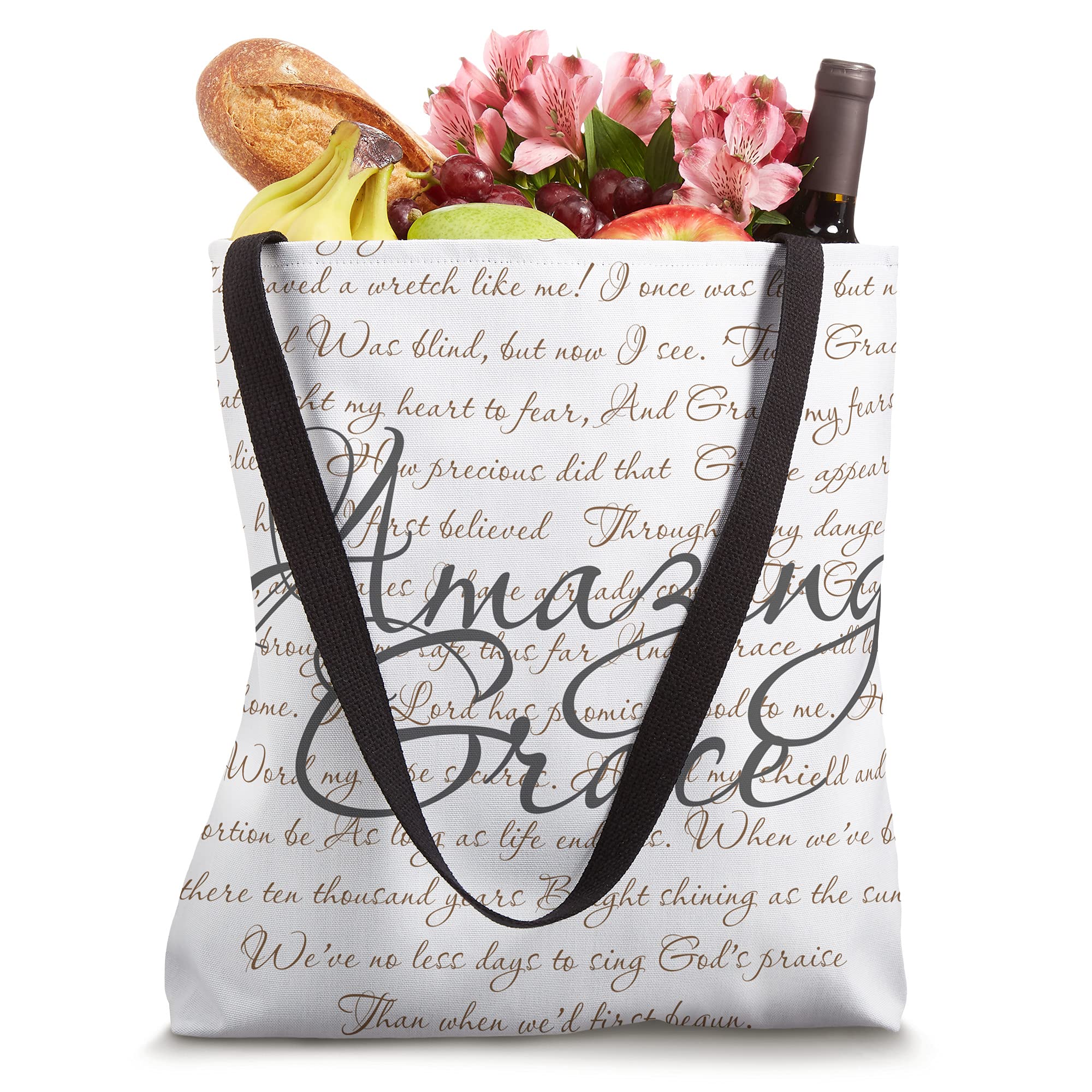 Amazing Grace Tote Bag