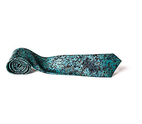 KHKMY Men's Soft Silk Tie | Teal Green - Made in Italy