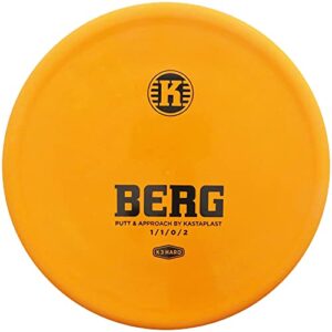 kastaplast k3 hard berg putter golf disc [colors may vary] - 173-176g