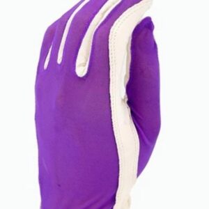 Evertan: Women's Tan Through Golf Glove - Grape Large