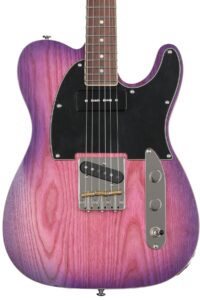 schecter pt special electric guitar - purple burst