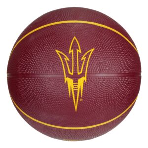 adidas ncaa arizona state sun devils official men's team logo and colors basketball, size 7