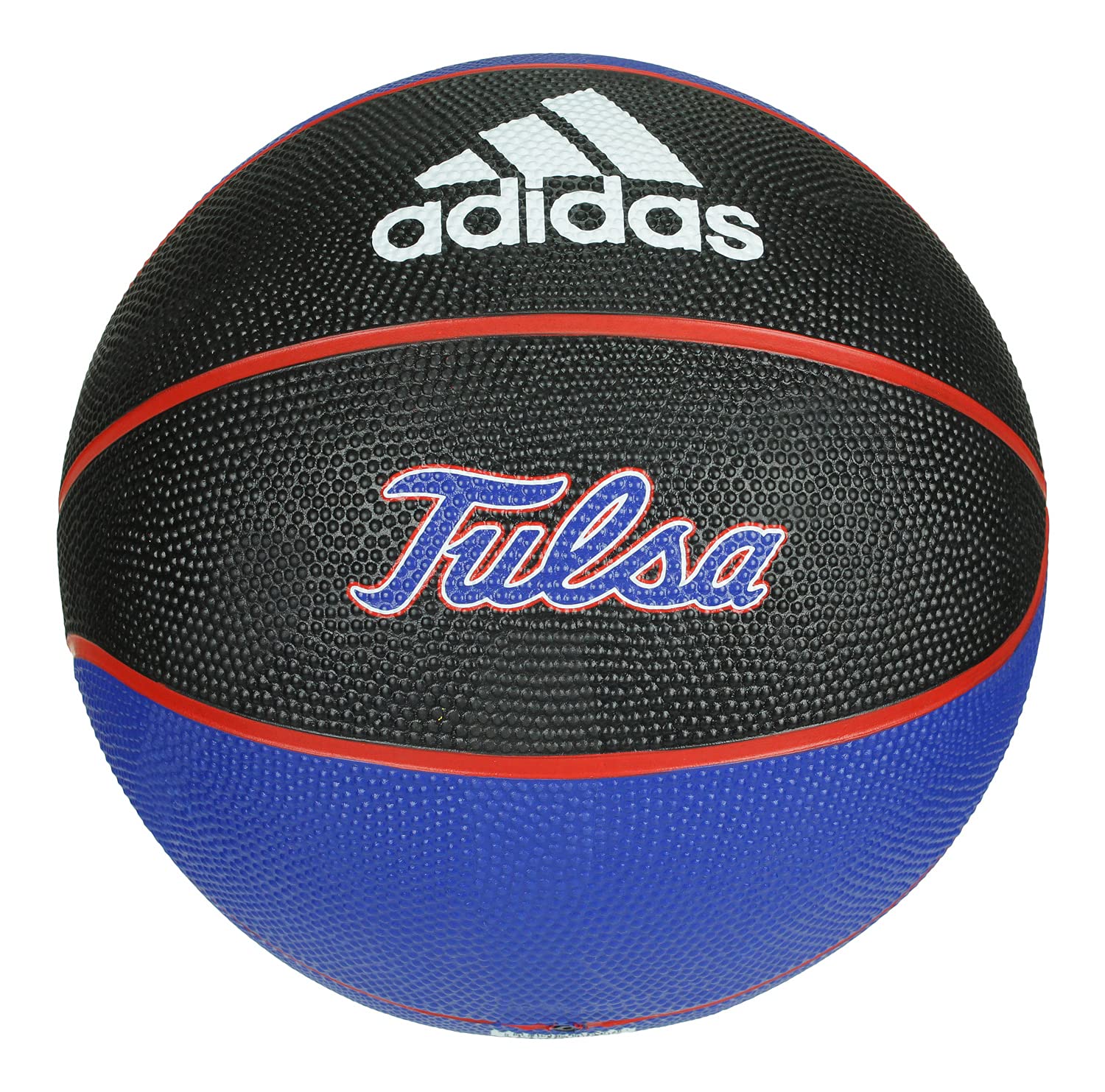 adidas NCAA Tulsa Golden Hurricane Official Men's Team Logo and Colors Basketball, Size 7