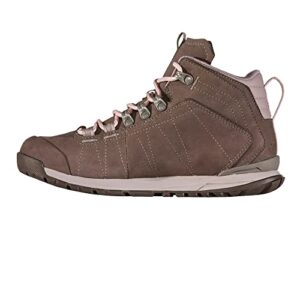 oboz bozeman mid leather b-dry hiking boot - women's koala 9.5