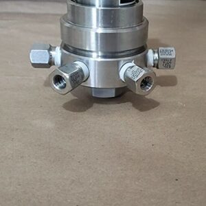 Tescom 26-1600 Series SS Venting Pressure Regulator in 6000 PSIG Out 0-150 PSIG