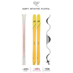 2022 DPS Pagoda 112 RP Skis (Yellow, 189)