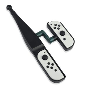 fanpl fishing rod for nintendo switch & switch oled joy con game handle grip controller accessories compatible with bass pro shops: the strike championship edition, enhance gaming experience