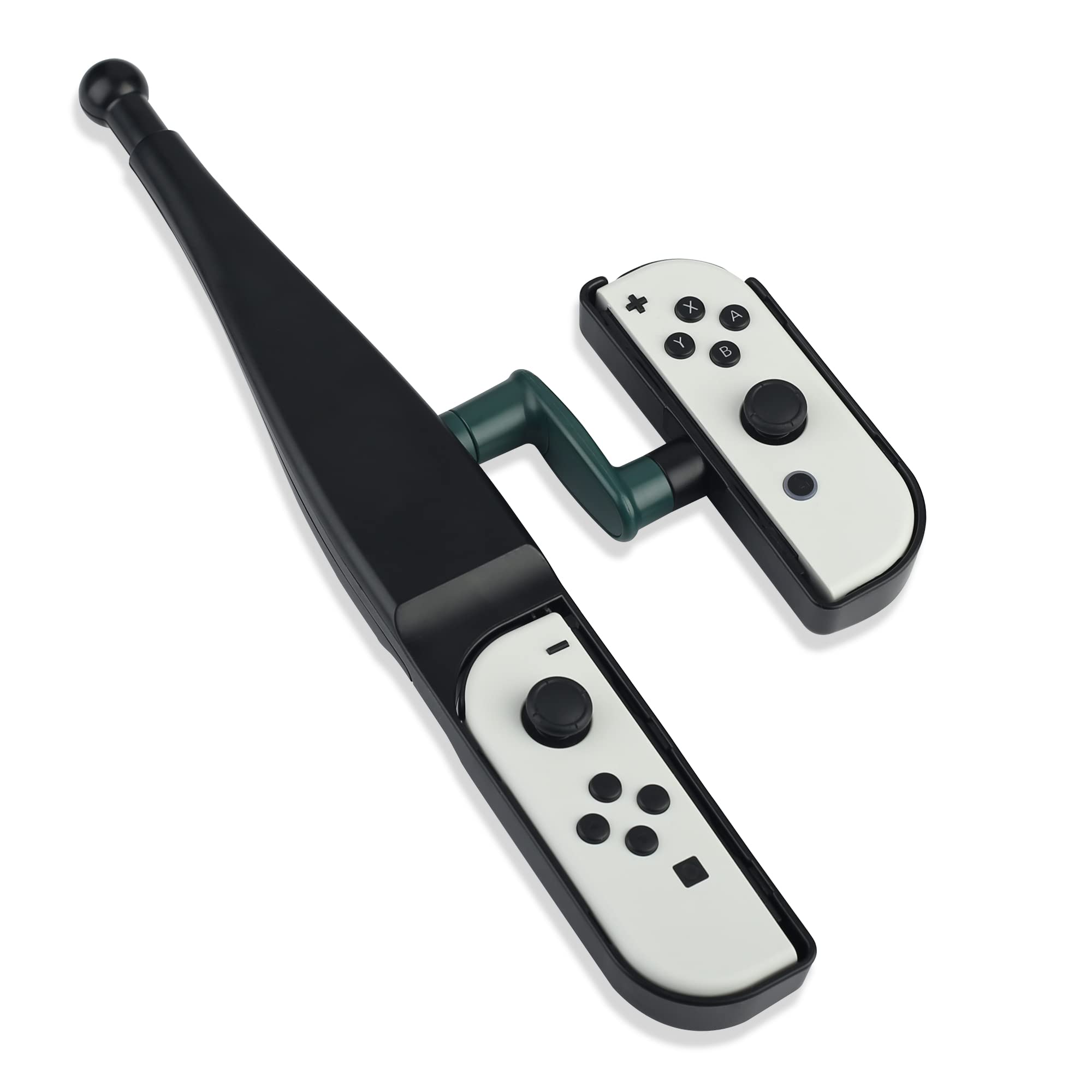 FANPL Fishing Rod for Nintendo Switch & Switch OLED Joy Con Game Handle Grip Controller Accessories Compatible with Bass Pro Shops: The Strike Championship Edition, Enhance Gaming Experience