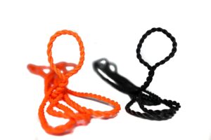 shatterproof archery tillering string for bow making (orange)