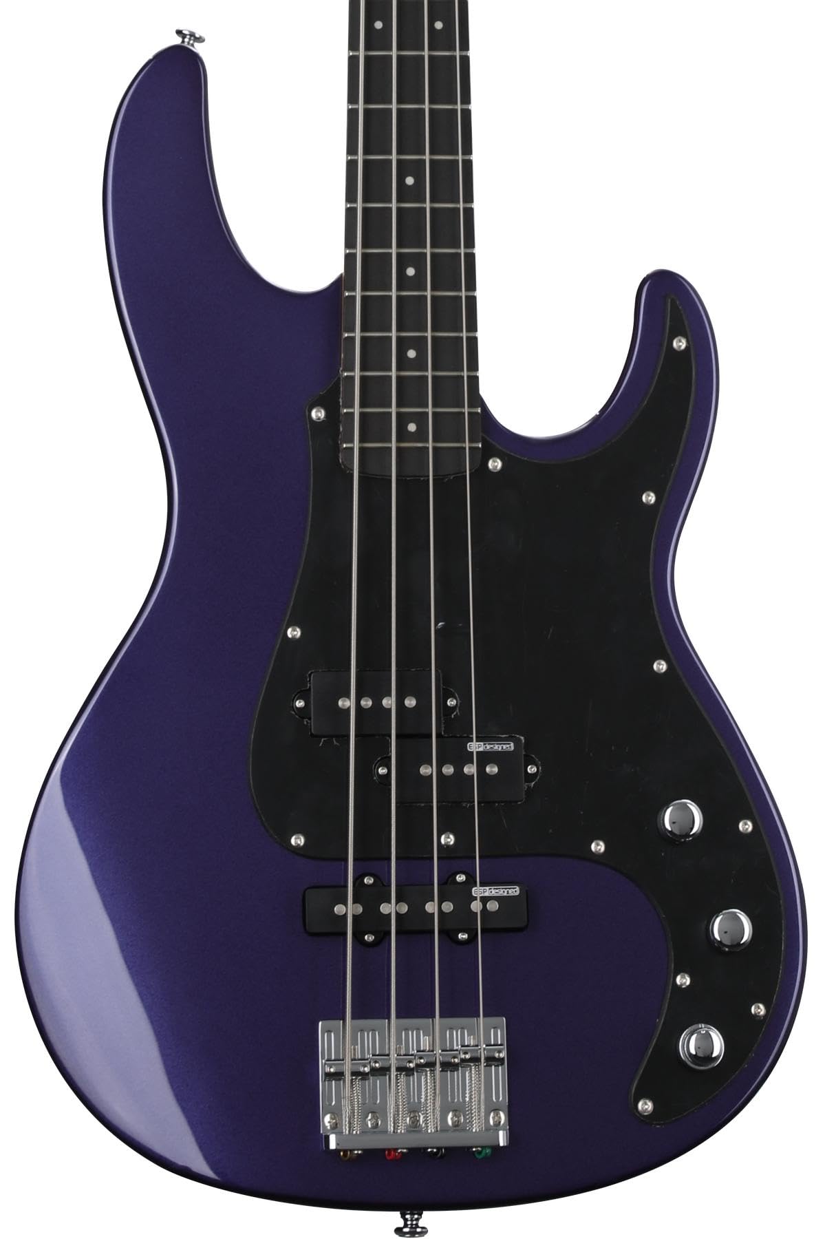 ESP LTD AP-204 Bass Guitar - Dark Metallic Purple