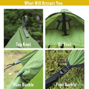 Hot Tent with Stove Jack Camping Tipi Tent FIREHIKING for 1-2 Person 4 Season