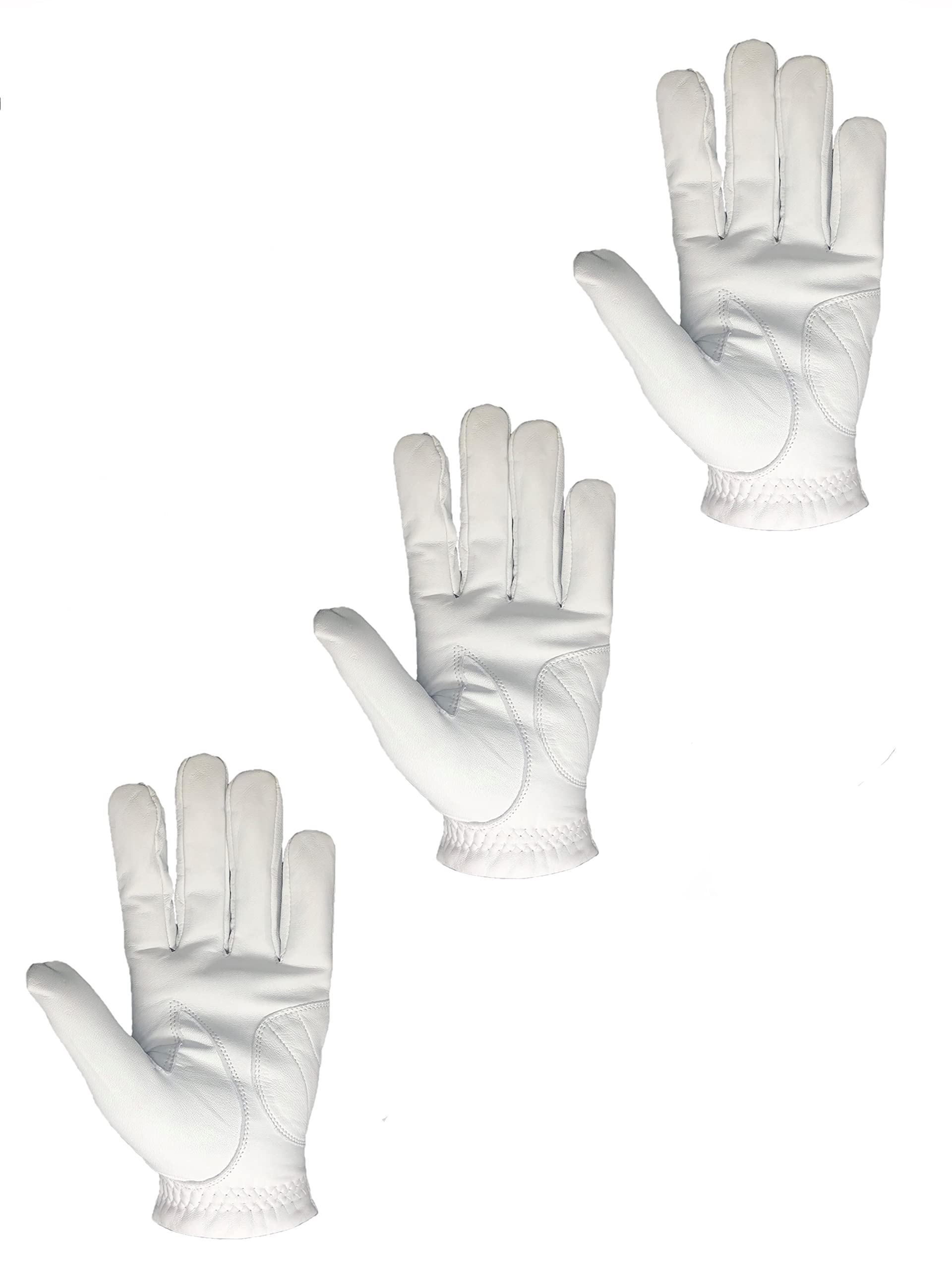 3 Mens Cadet EverGrip Cabretta Golf Glove (Left) (Cadet - Extra/Large)