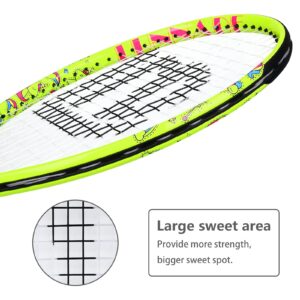 LUNNADE Tennis Racket for Kids Junior, 19/21/23/25 Inch Youth Tennis Racquet with Cover, Suitable for Beginner Boys and Girls Age 3-12