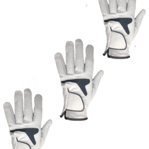 3 Mens Cadet EverGrip Cabretta Golf Glove (Left) (Cadet - Extra/Large)