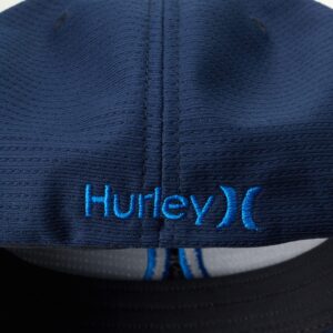 Hurley Men's Caps - H2O Dri Pismo Curved Bill Baseball Hats for Men (S-XL), Size Large-X-Large, Blue