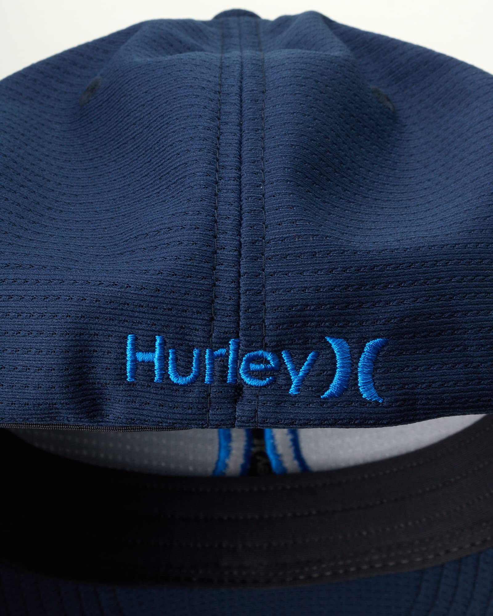 Hurley Men's Caps - H2O Dri Pismo Curved Bill Baseball Hats for Men (S-XL), Size Large-X-Large, Blue