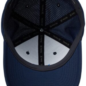 Hurley Men's Caps - H2O Dri Pismo Curved Bill Baseball Hats for Men (S-XL), Size Large-X-Large, Blue